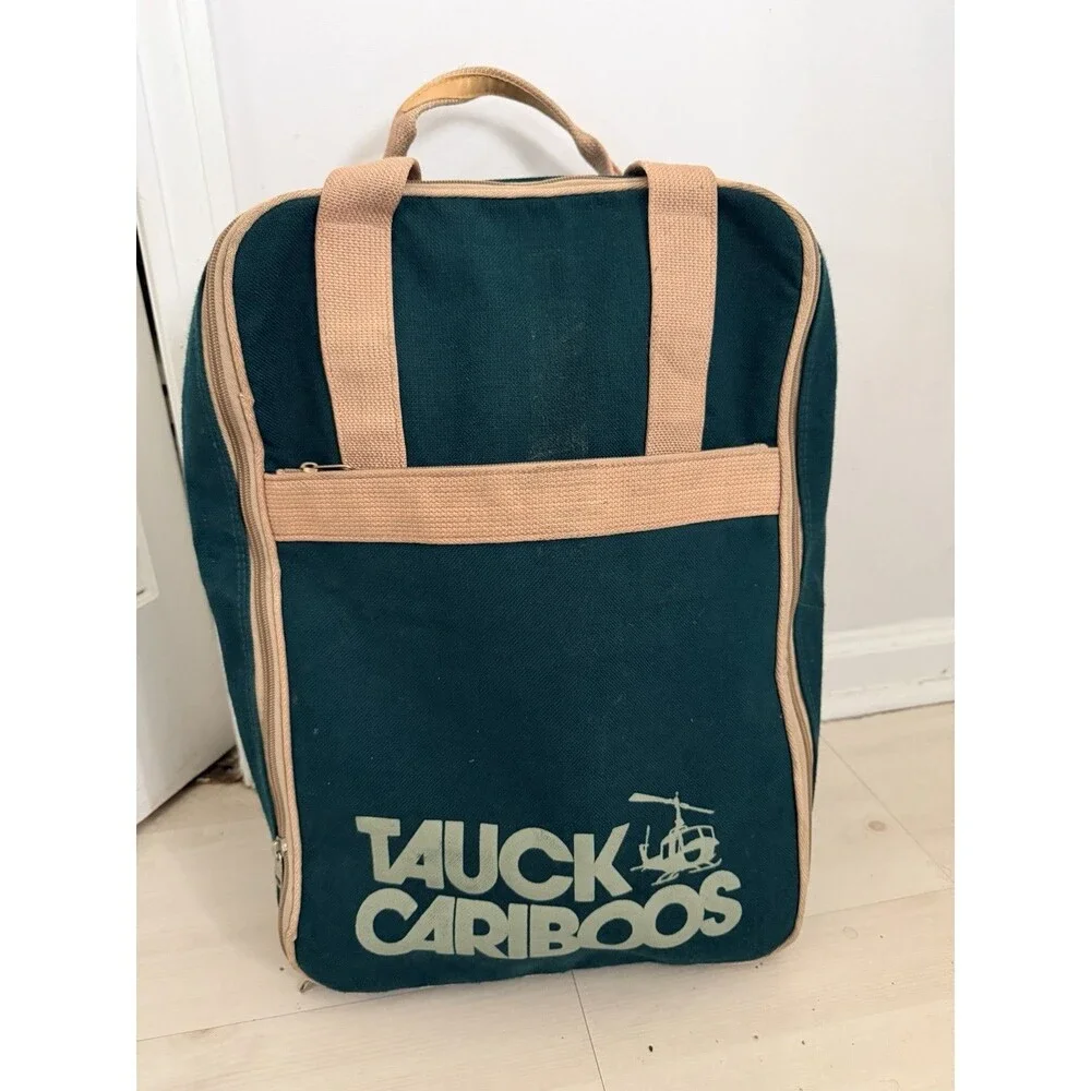 Bags | Vintage Tauck Cariboo Carry Bag Travel Sturdy Backpack ...